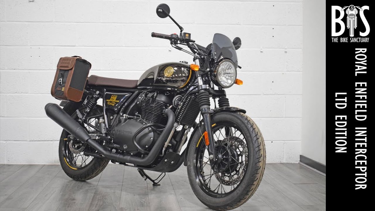 2022 Royal Enfield Interceptor 650 120th Anniversary Edition 3/60 Black ...