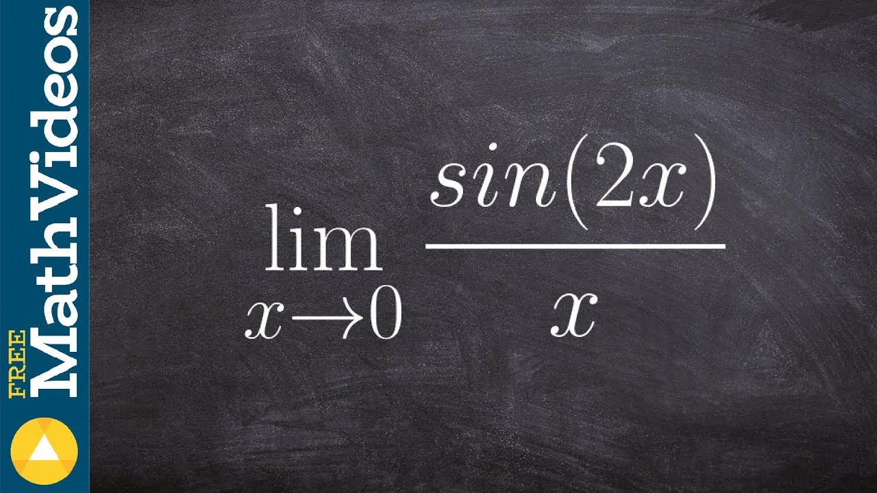 Evaluate the special trigonometric limit with sine - YouTube