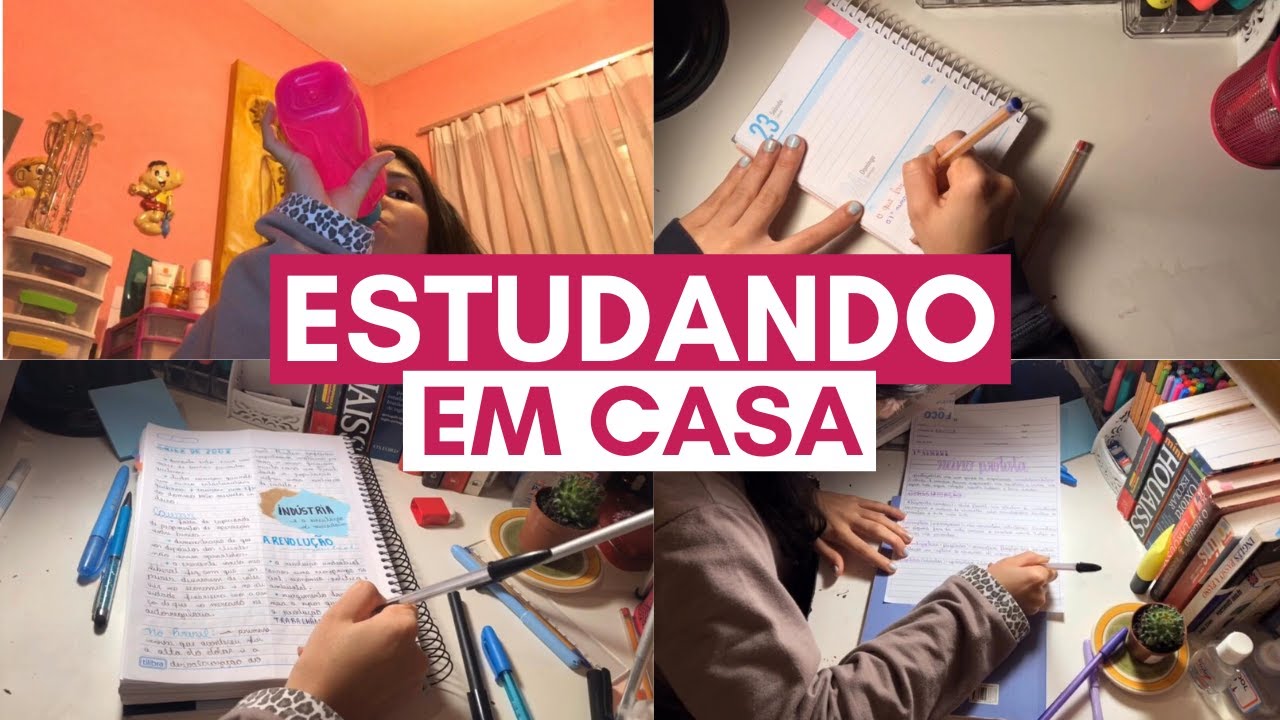 STUDY VLOG #16 || UM DOMINGO DE ESTUDOS MUITO PRODUTIVO. - YouTube