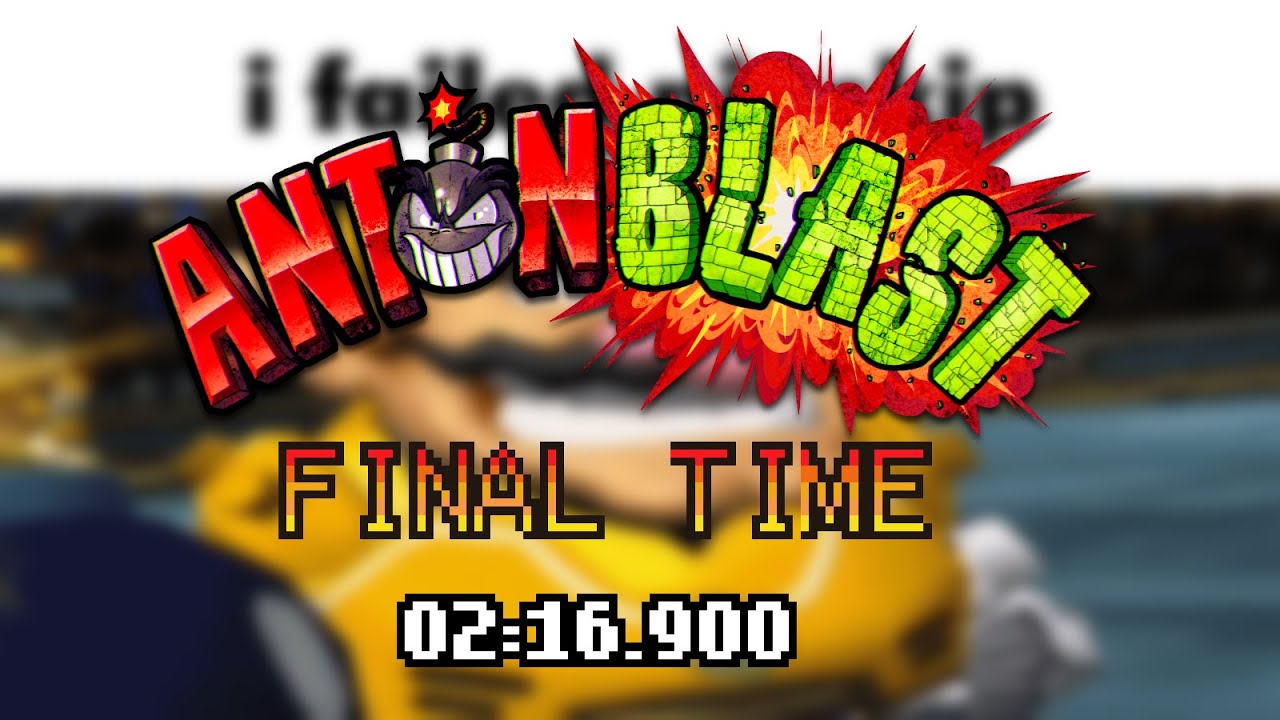 A Real Antonblast Speedrun (2:16.900) - YouTube