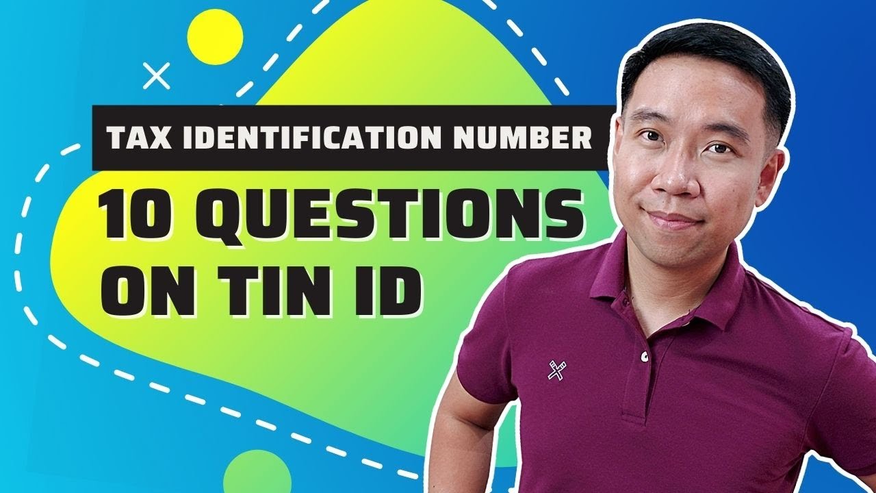 Learn About the Tax Identification Number (TIN FAQ) - YouTube