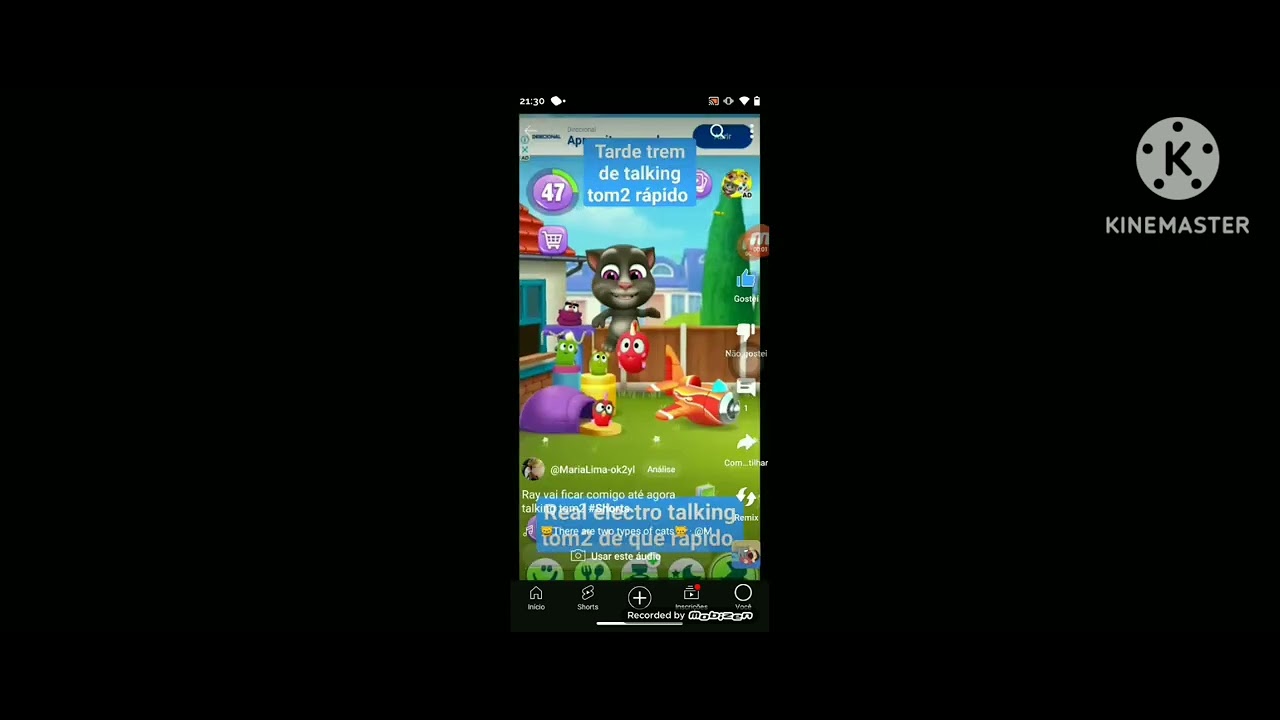 Normal father show reverso ela Talking tom2 rápido Tom - YouTube