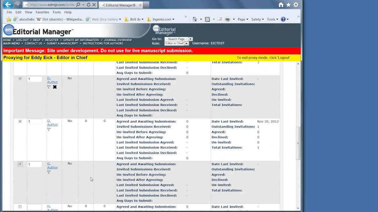 Editors and Book Review Editors: How to invite an author - YouTube