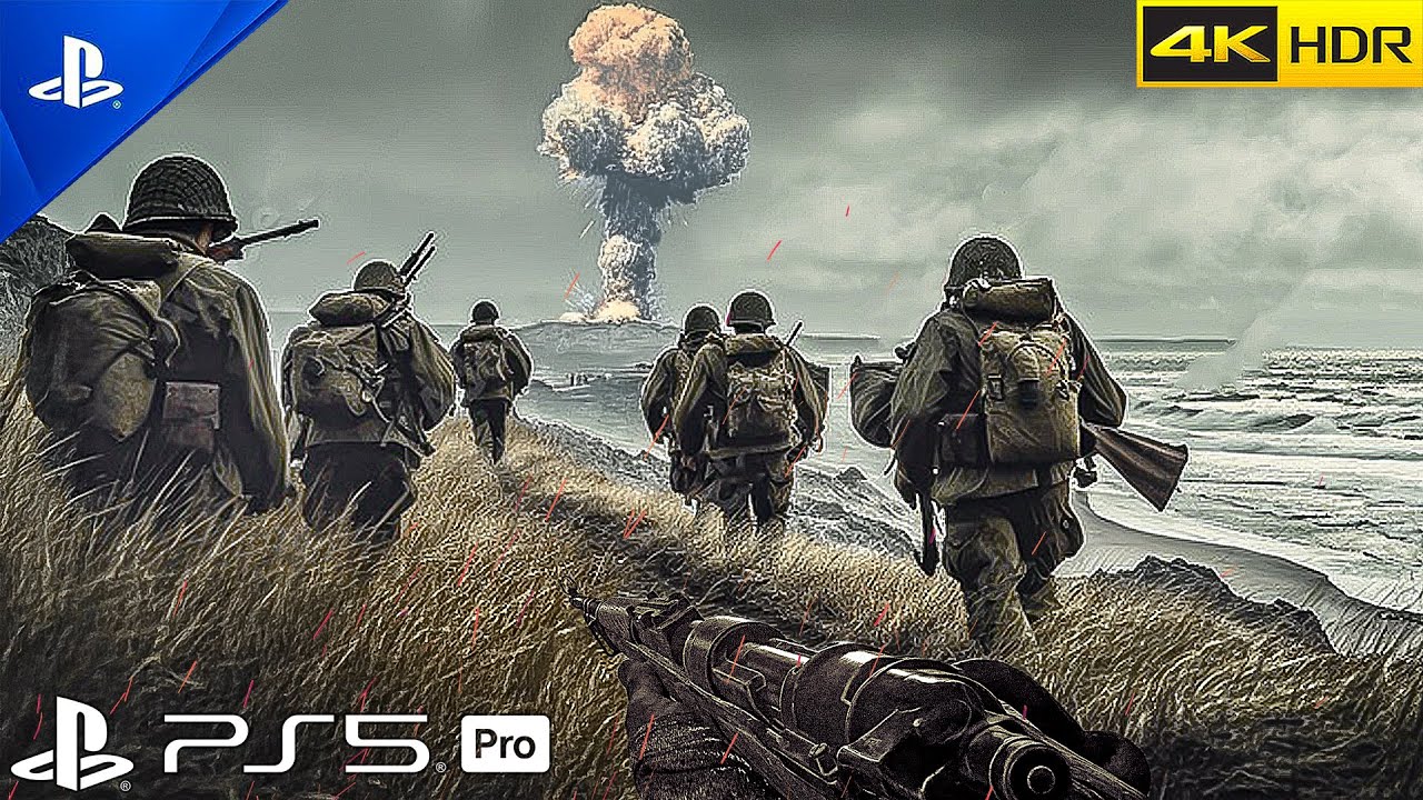 (PS5 PRO) THE BRITISH FRONT 1944 D-DAY | Realistic ULTRA Graphics ...