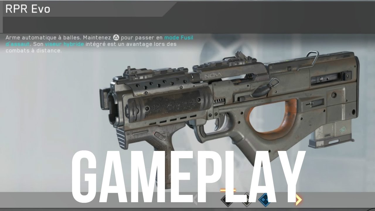 COD Infinite Warfare RPR Evo Gameplay (Arme de IW #16) - YouTube