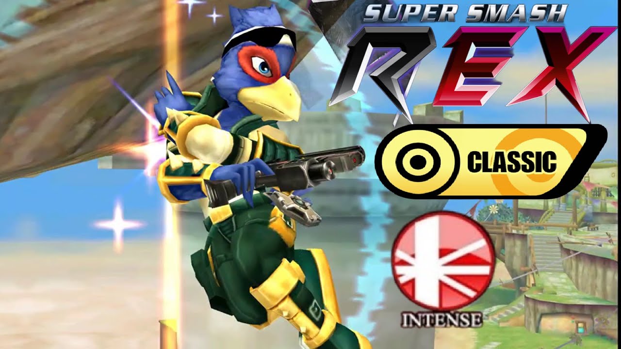 Super Smash REX Gameplay - Classic Mode with Falco (Intense) - YouTube