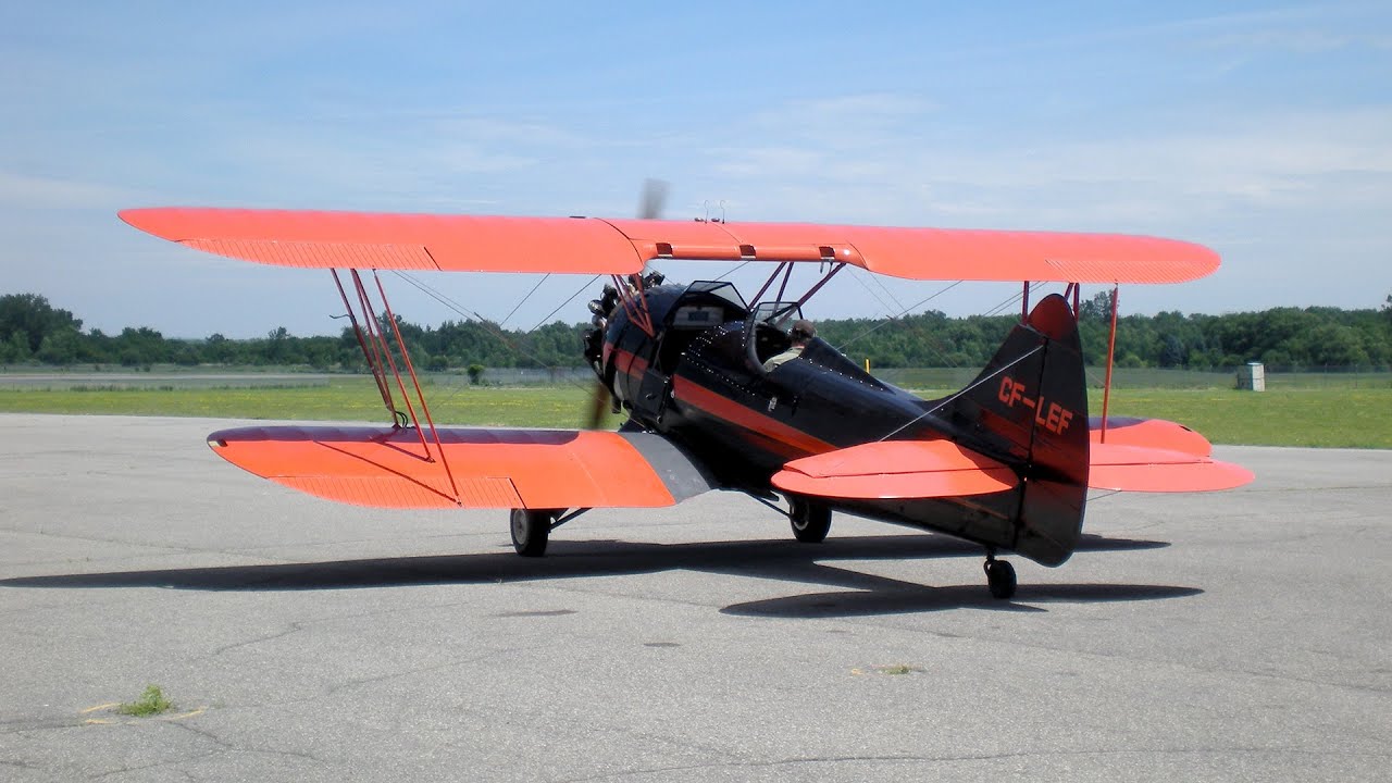Rockliffe Airport Landing in 1939 Waco Biplane | Ottawa Aviation Museum ...