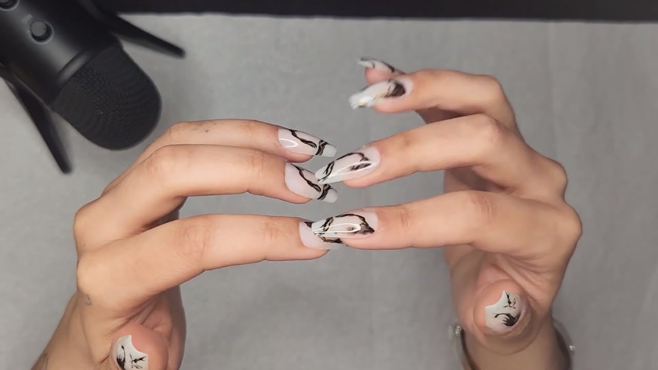Nail Tapping/ Hand Rub ~ ASMR No Talking - YouTube