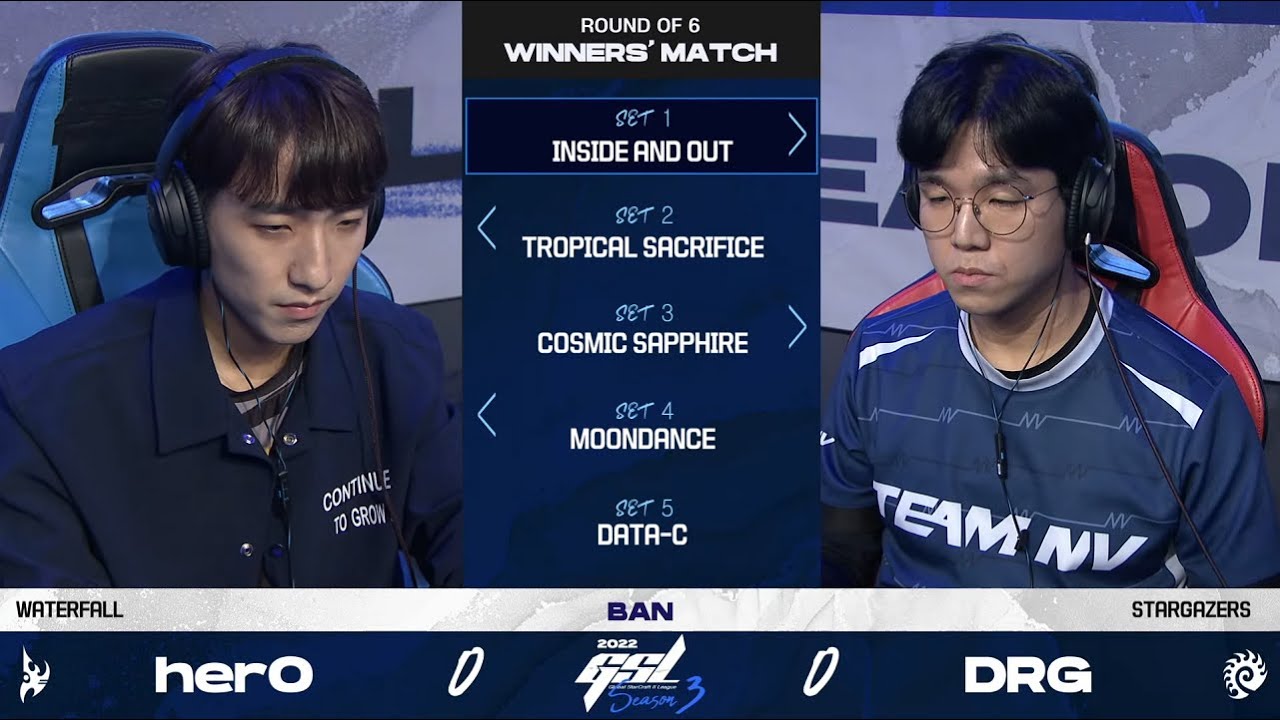 [2022 GSL S3] Ro.6 Match1 herO vs DRG - YouTube