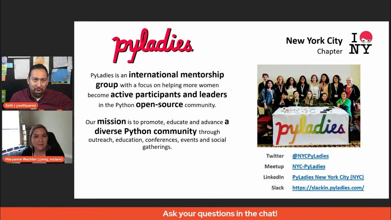 PyTorch Community Voices | Microsoft & PyLadies | Seth & Maryanne - YouTube