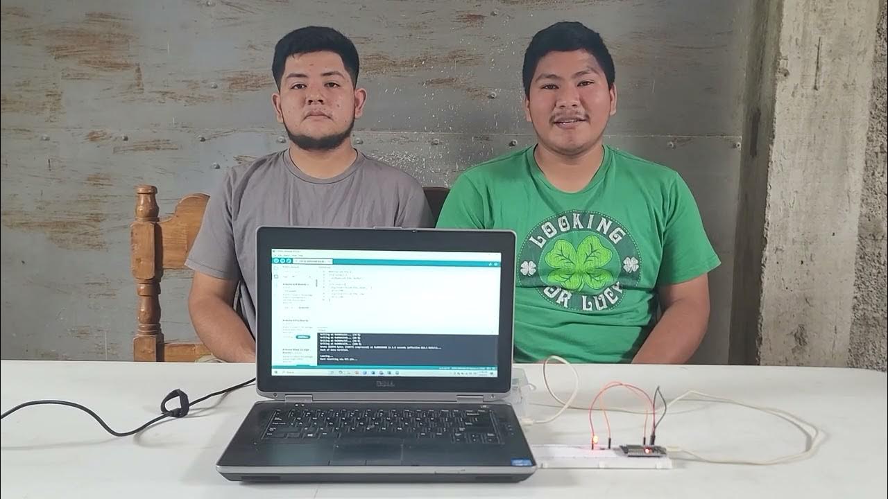 Creación de un código echo en el programa de arduino ide y vinculación ala placa esp32 - YouTube