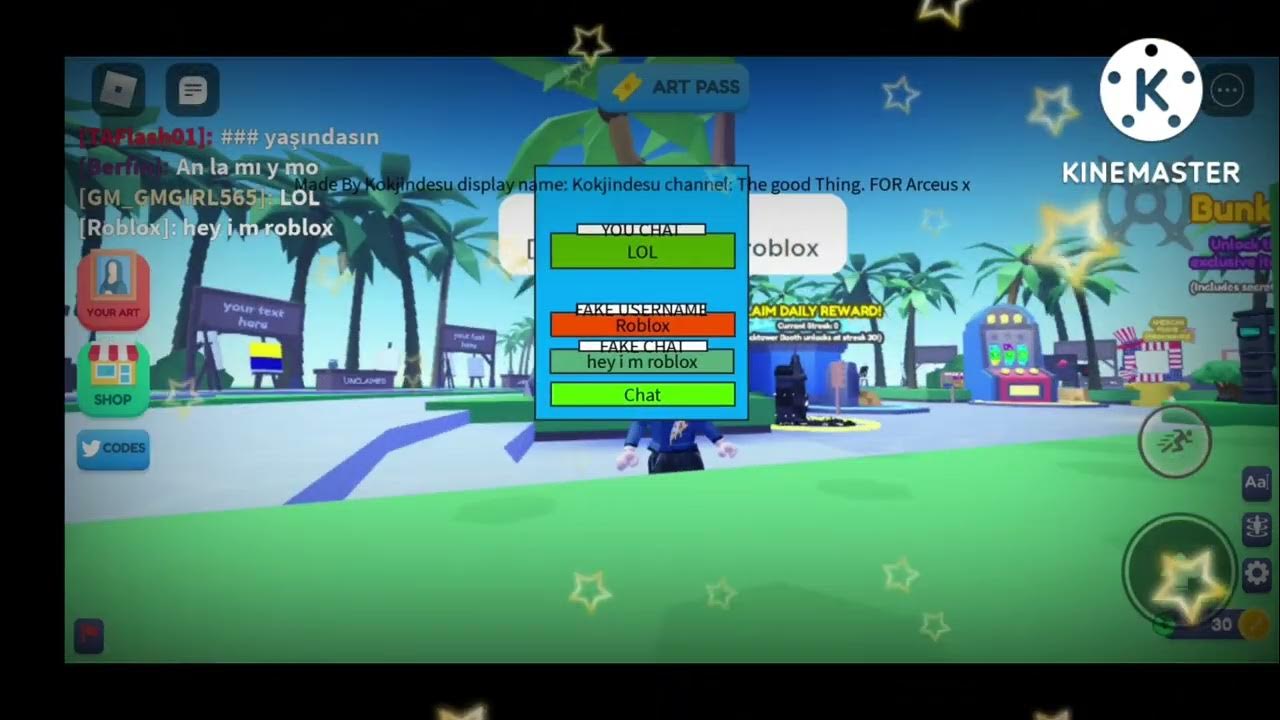 roblox showcasing new chat hax troll | works in all games | Arceus x 2022 - YouTube