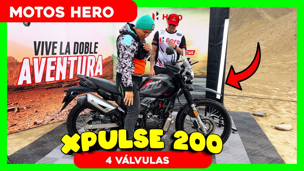 🥇XPULSE 200 4 VÁLVULAS 🔥LANZAMIENTO EN PERÚ🔥 - YouTube