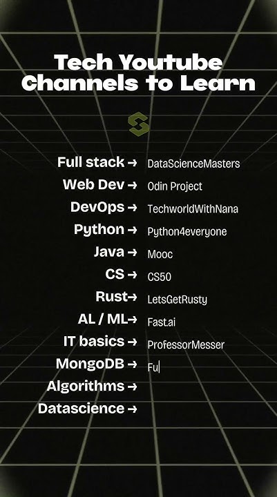 Learn Programming with the Best Tech YouTube Channels! #coding #javascriptdev #python # ...