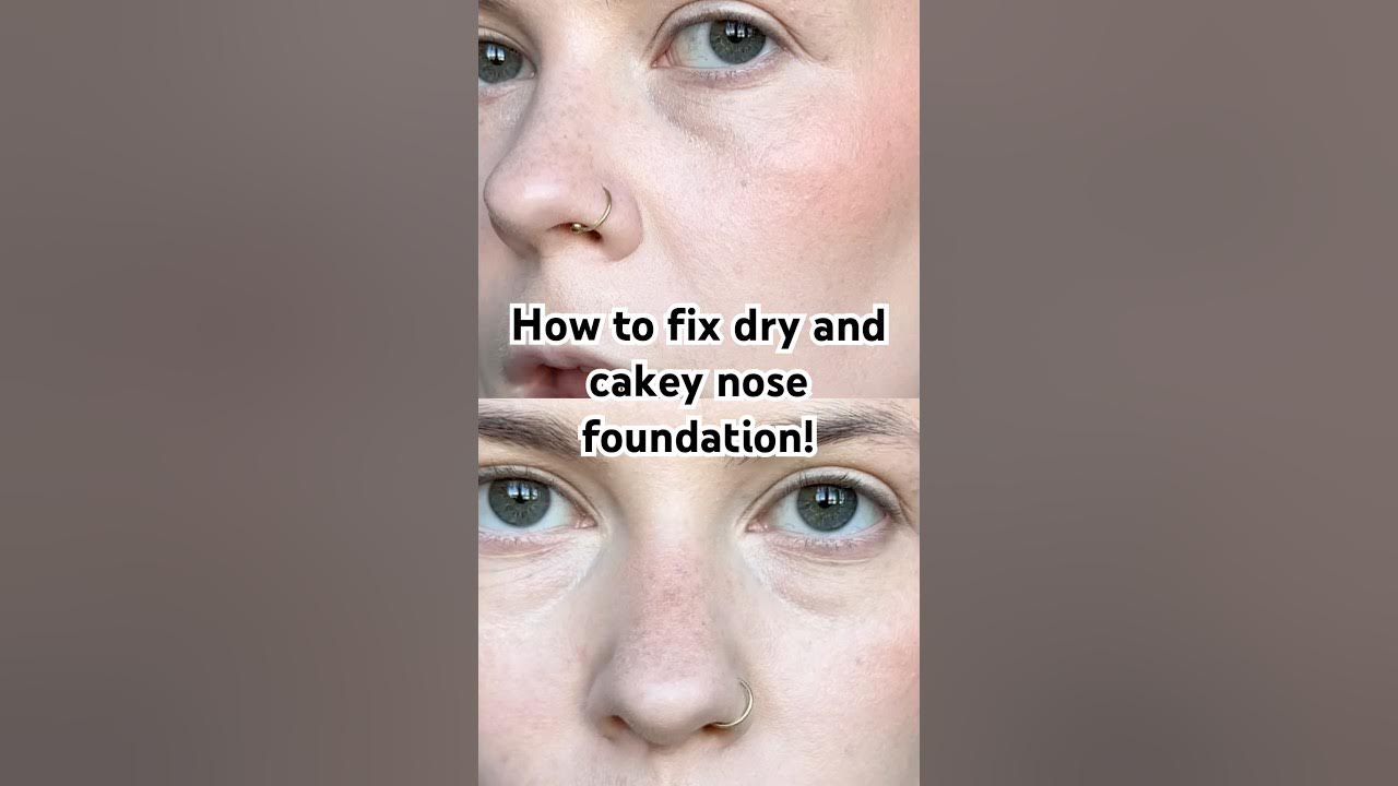 My technique on fixing dry and cakey foundation on your nose! Let me know if you try this - YouTube