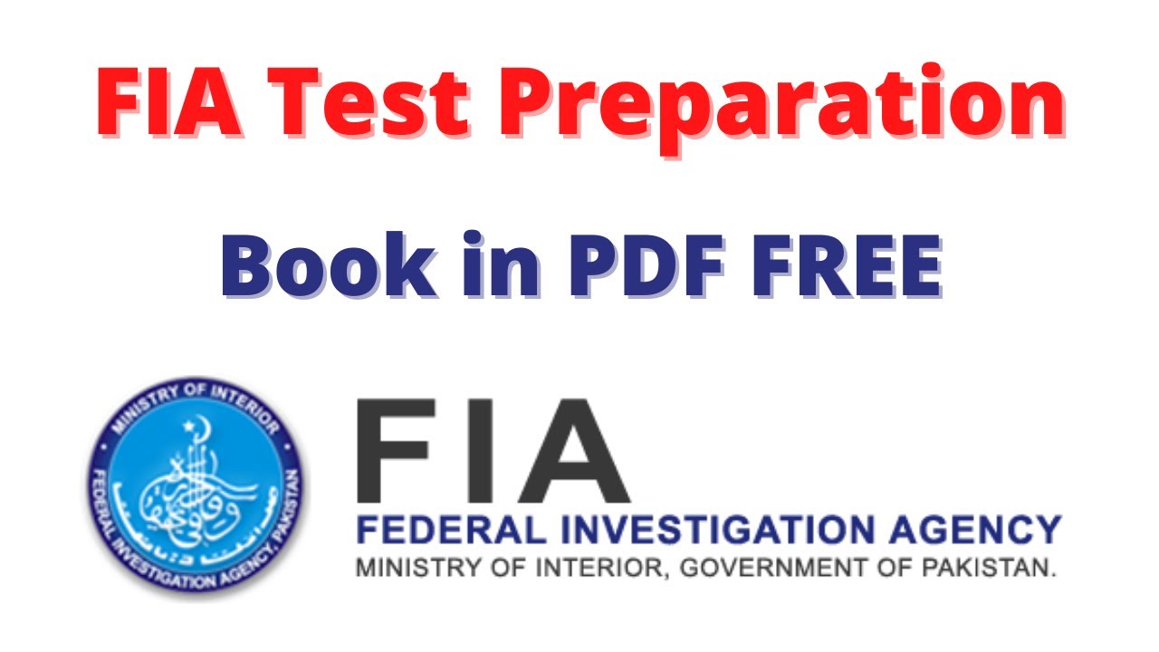 FIA Test Preparation Book PDF | Book For FIA Test | SI | ASI ...