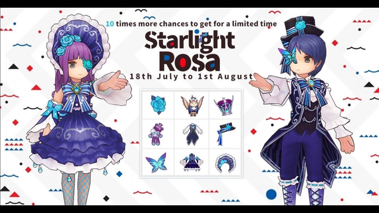 Ragnarok M Eternal Love Starlight Rosa Costume Reviews - YouTube