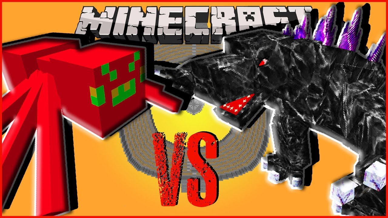 Minecraft - MUTANT THUNDER SPIDER VS MOBZILLA | SPIDER MOD VS ORESPAWN ...