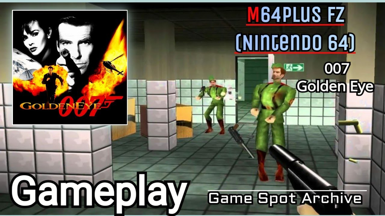 GoldenEye 007 on M64Plus FZ (Nintendo 64) | Gameplay - YouTube