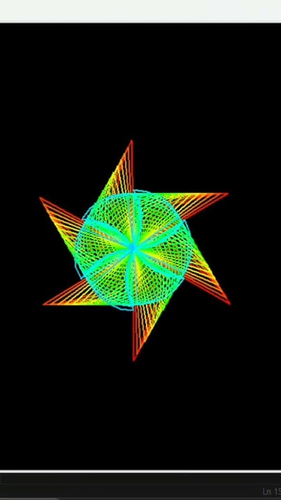 Graphic Animation Part 12 Using Python Turtle New Shorts Viralshorts Pythonanimation Code