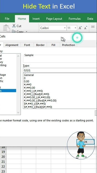 Text Hide in Excel #excel #exceltips #exceltutorial #msexcel #shorts #microsoftexcel #developer ...