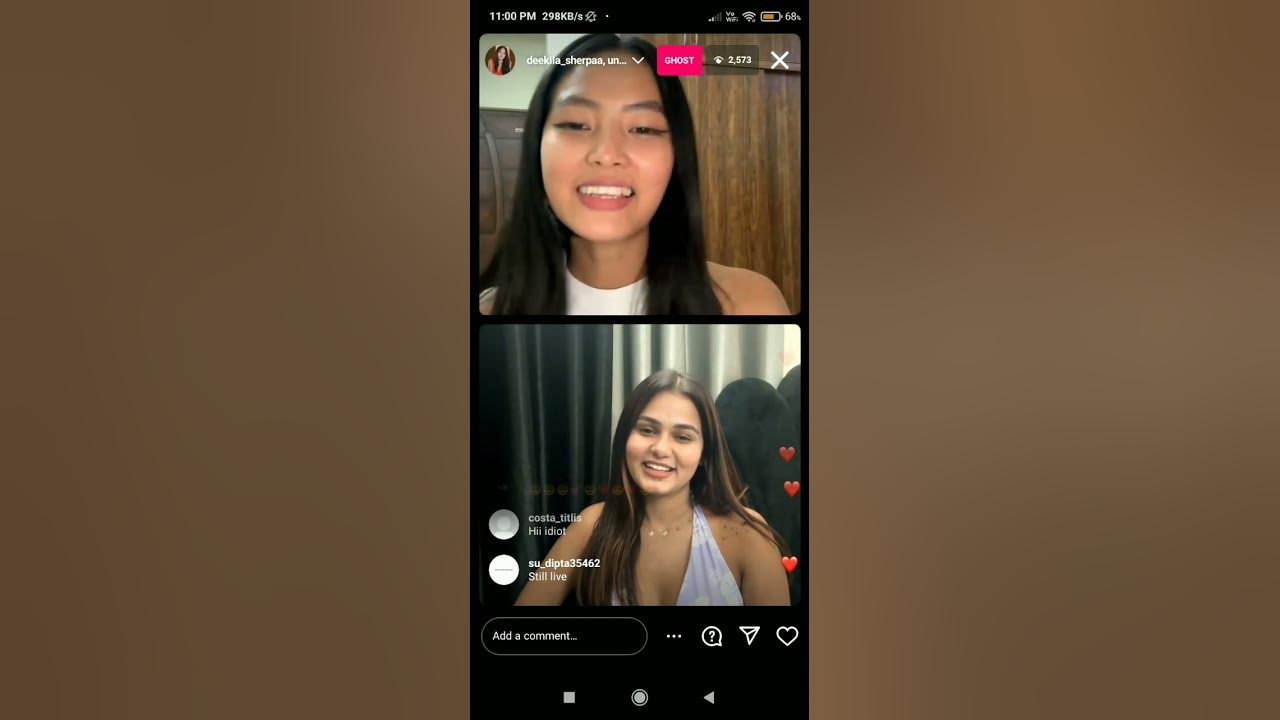 Deekila Sherpa Appreciating her ex's Aniket Performance in Live 😍 ...