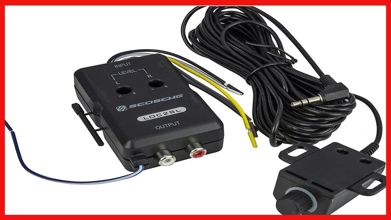 Great product - Scosche LOC2SL Line Output Converter Adjustable ...