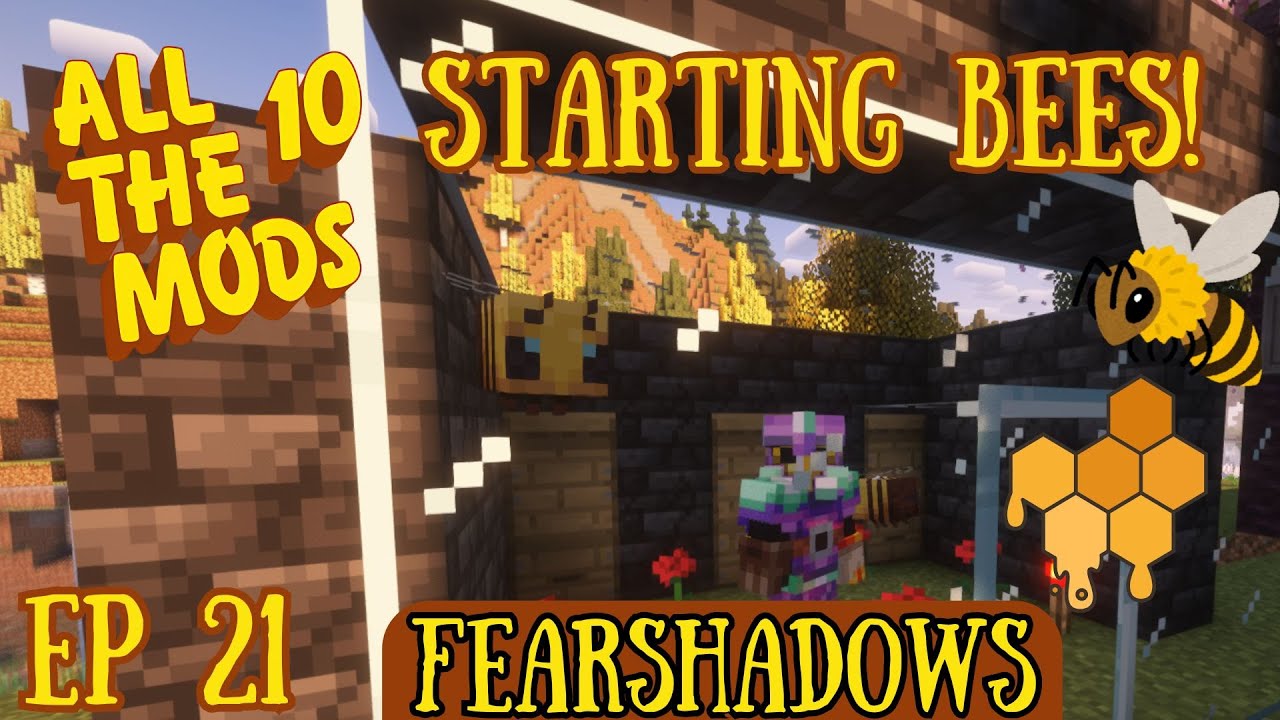 All the Mods 10 EP 21 Starting Bees! - YouTube