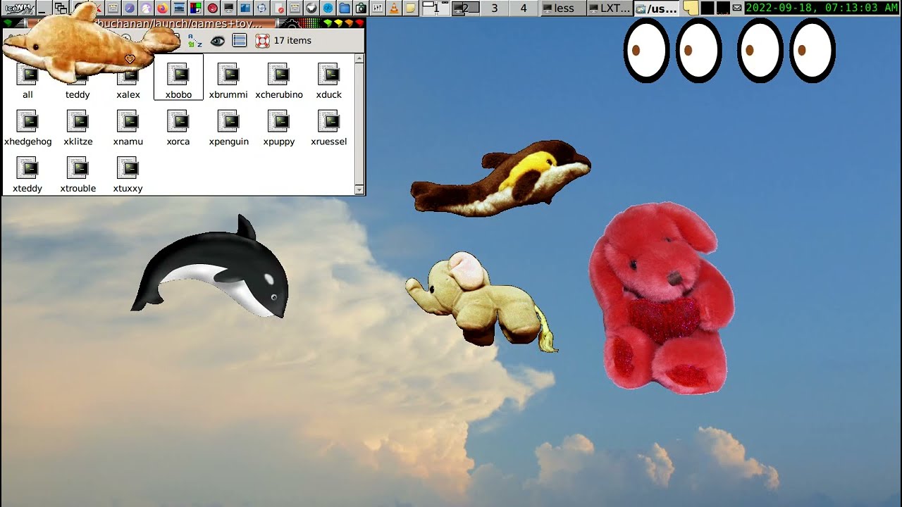 launch: organized scripts launched by ROX-Filer - YouTube