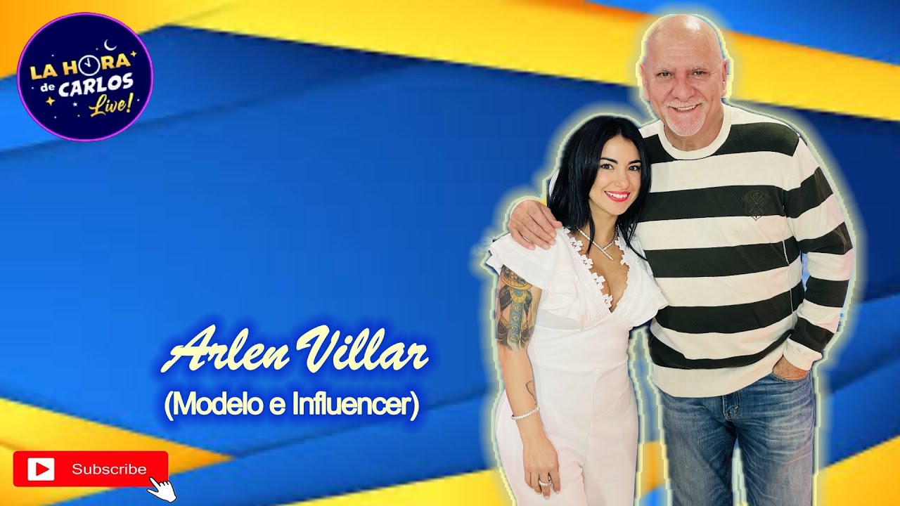 @lahoradecarloslive con la Miss Cuban Sudamérica 2022 Arlen Villar (12 ...