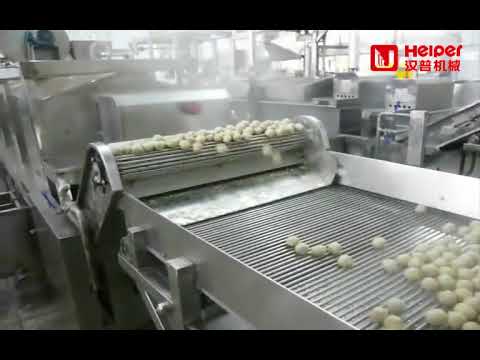 Meatball Production Line, Meatball Forming and Cooking System - YouTube