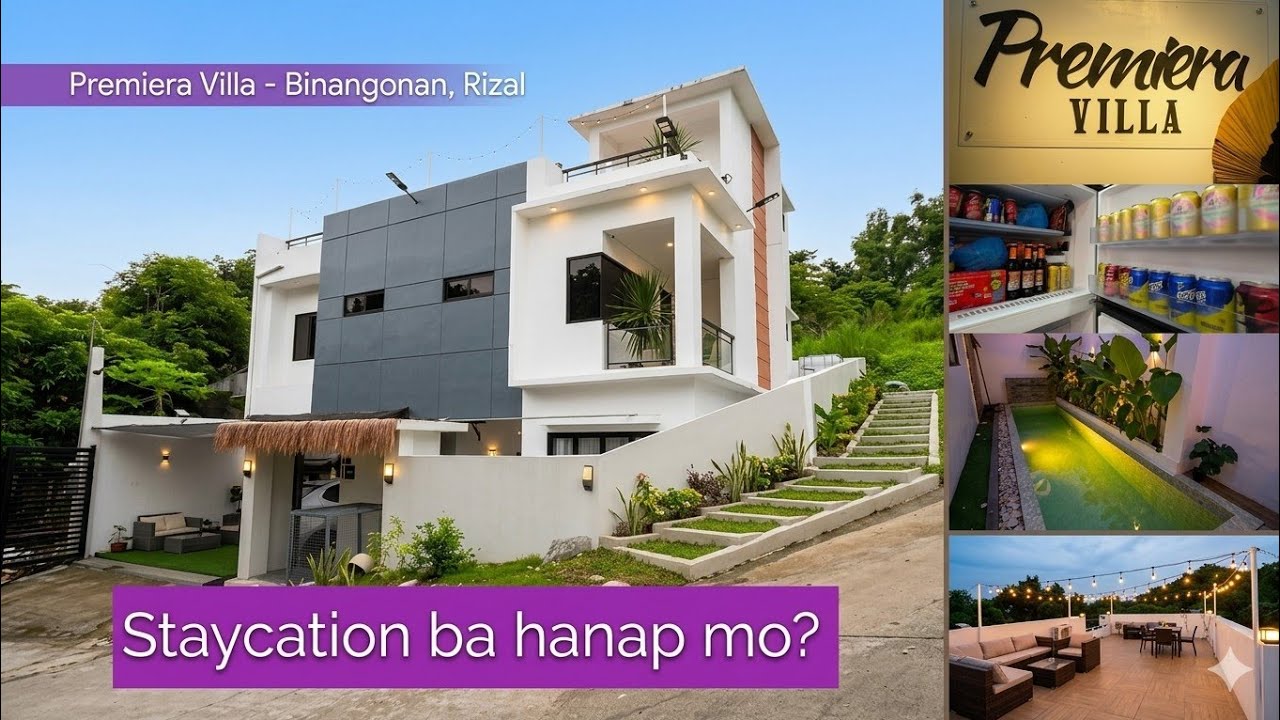 PREMIERA VILLA at Binangonan Rizal | Quick tour |private pool near in ...