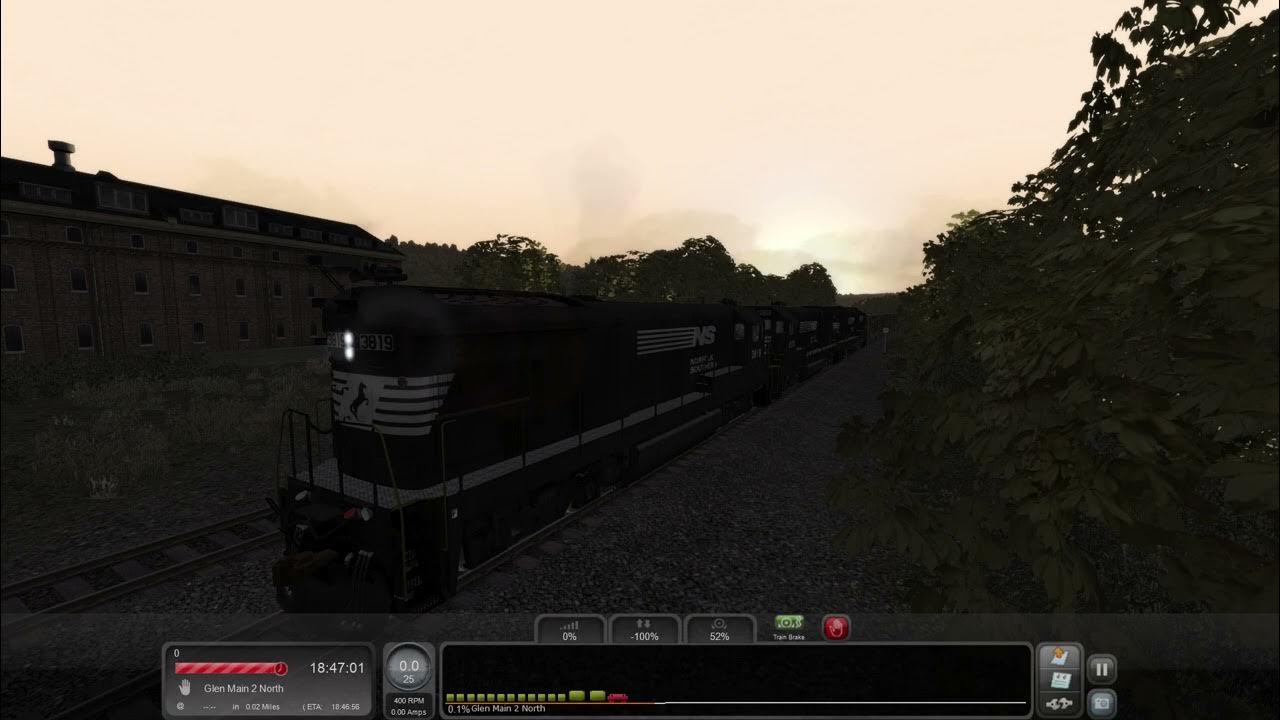 At the NS's Beat Part 1 - Norfolk Southern Coal District - GE B36-7 HN LHF - Train Simulator ...