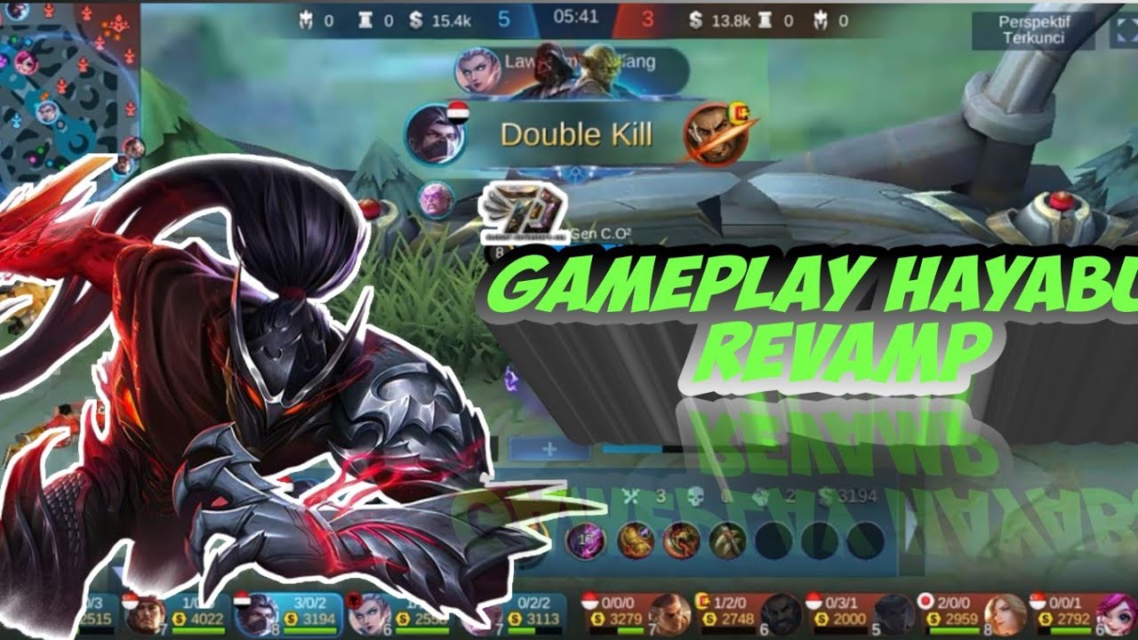 GAMEPLAY HAYABUSA REVAMP SEASON 21 MLBB - YouTube