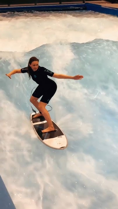 How made artificial waves ( Artificial waves in water park ) - YouTube