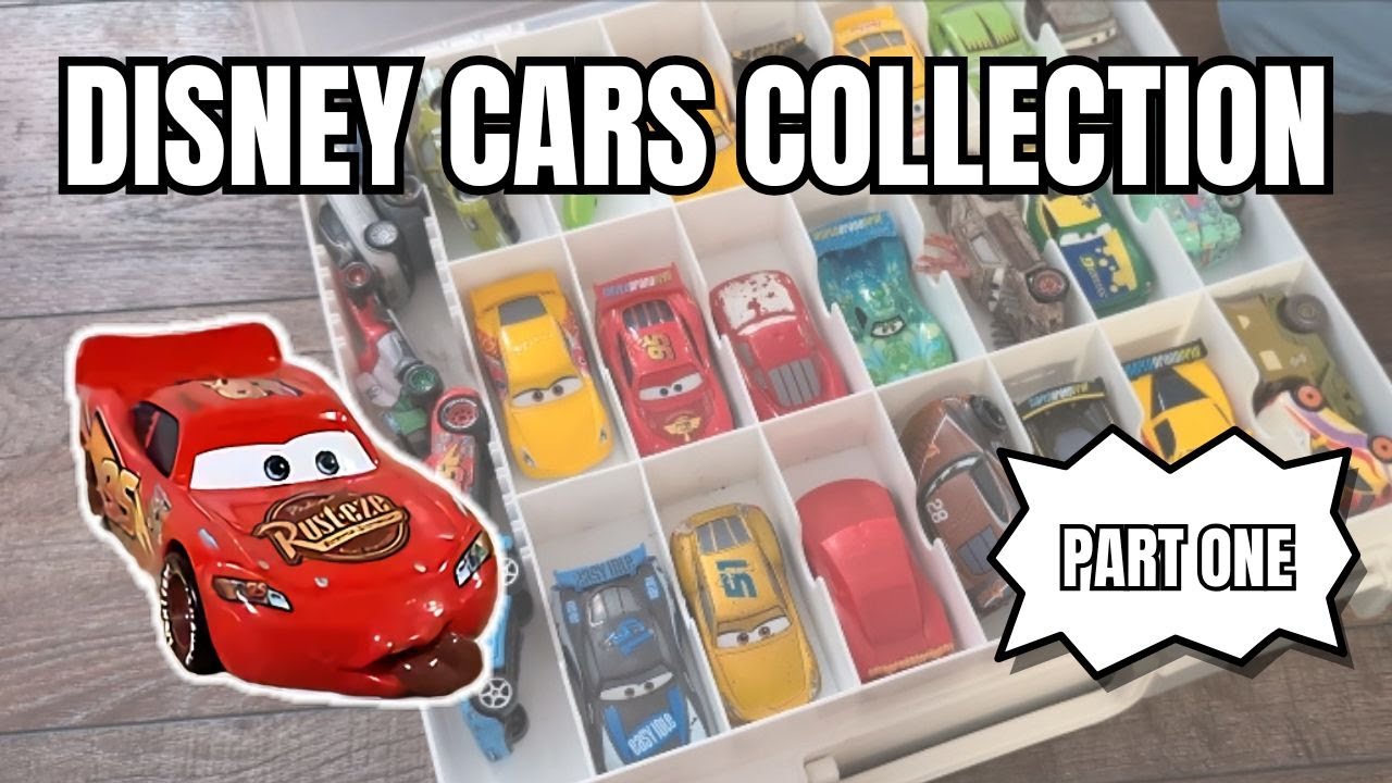 Disney Cars Collection Lightning McQueen Kachow Part One #cars - YouTube