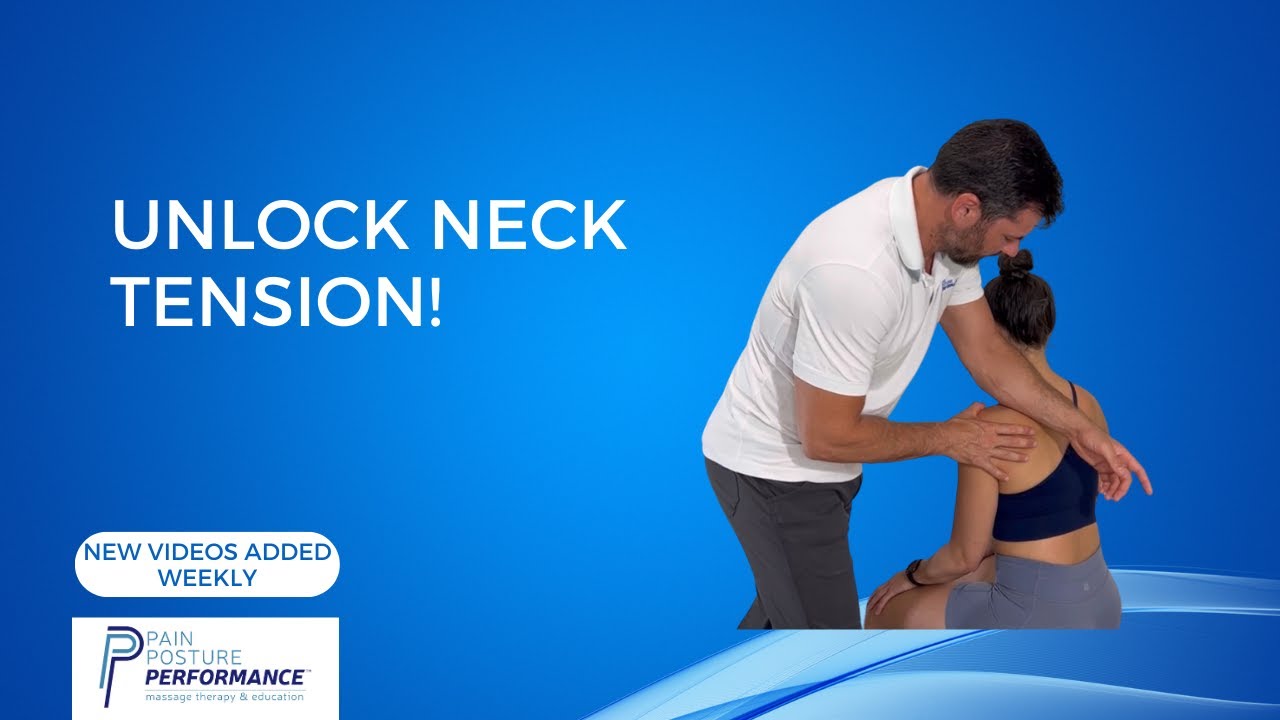Unlock Your Neck: Seated Myofascial Release for Deep Relief! - YouTube