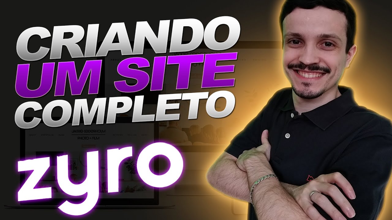 Como Criar um Site Completo em menos de 1h! Zyro Sites sem Programar e ...