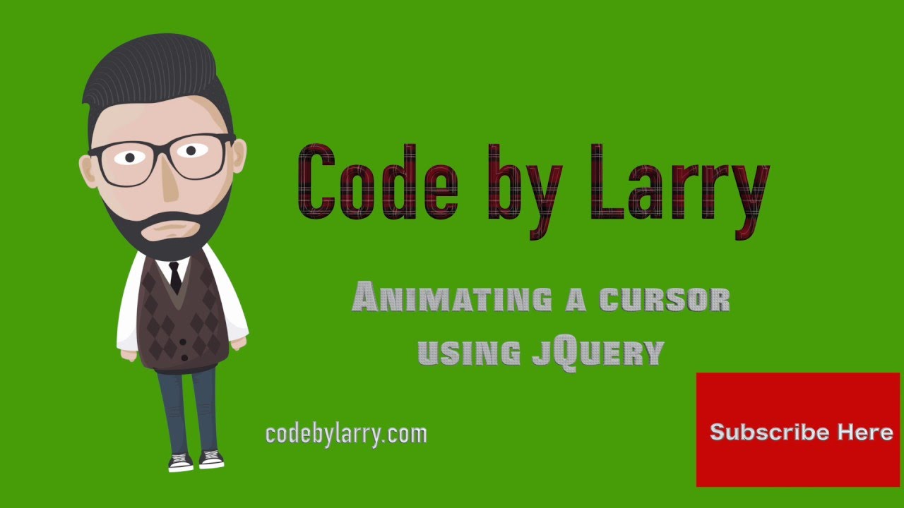 Animating a Cursor with jQuery - YouTube