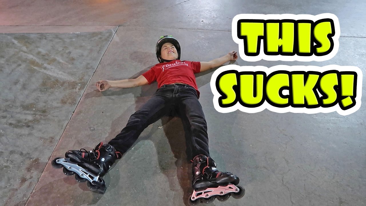 ROLLER BLADING FAILS - YouTube