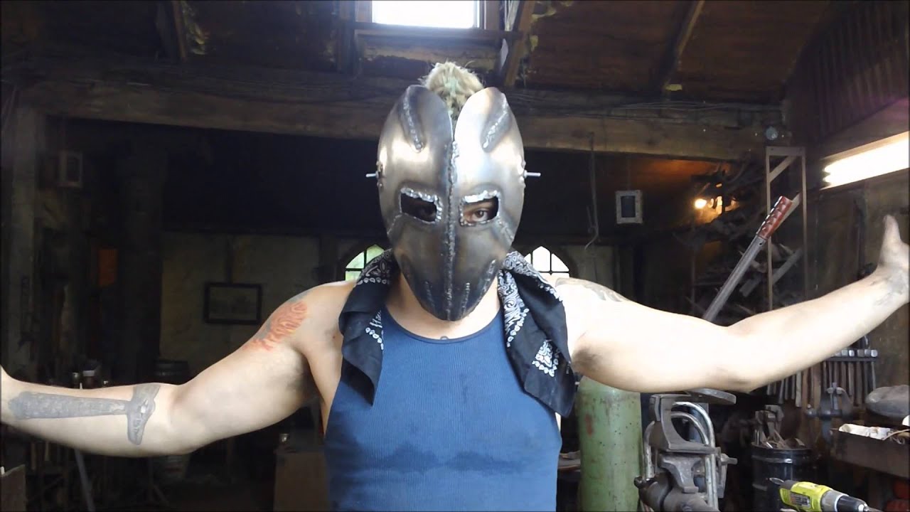 War Mask Prototype - YouTube
