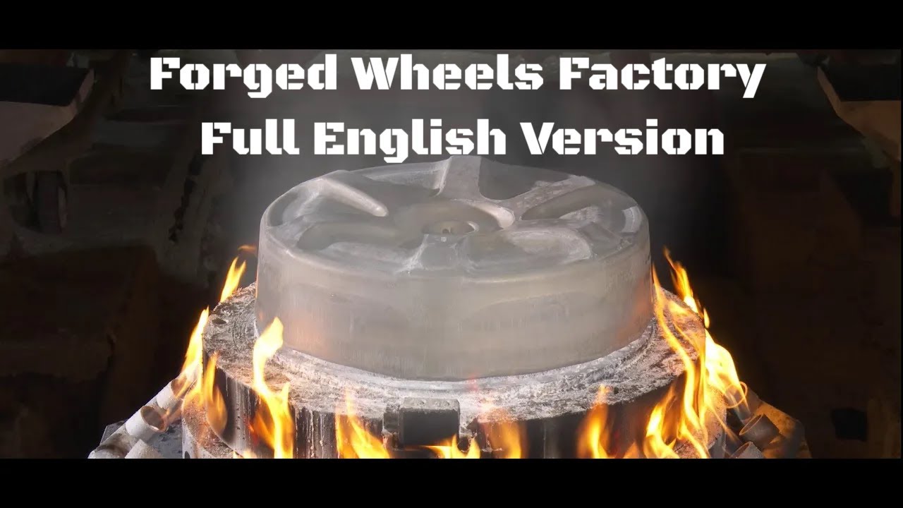 RAYS | Forged Wheels Factory | Technical Manufacturing Process | Full ...
