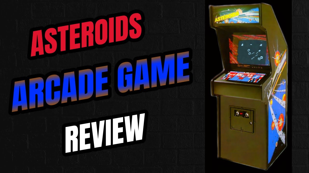 Asteroids Arcade Game Review - YouTube