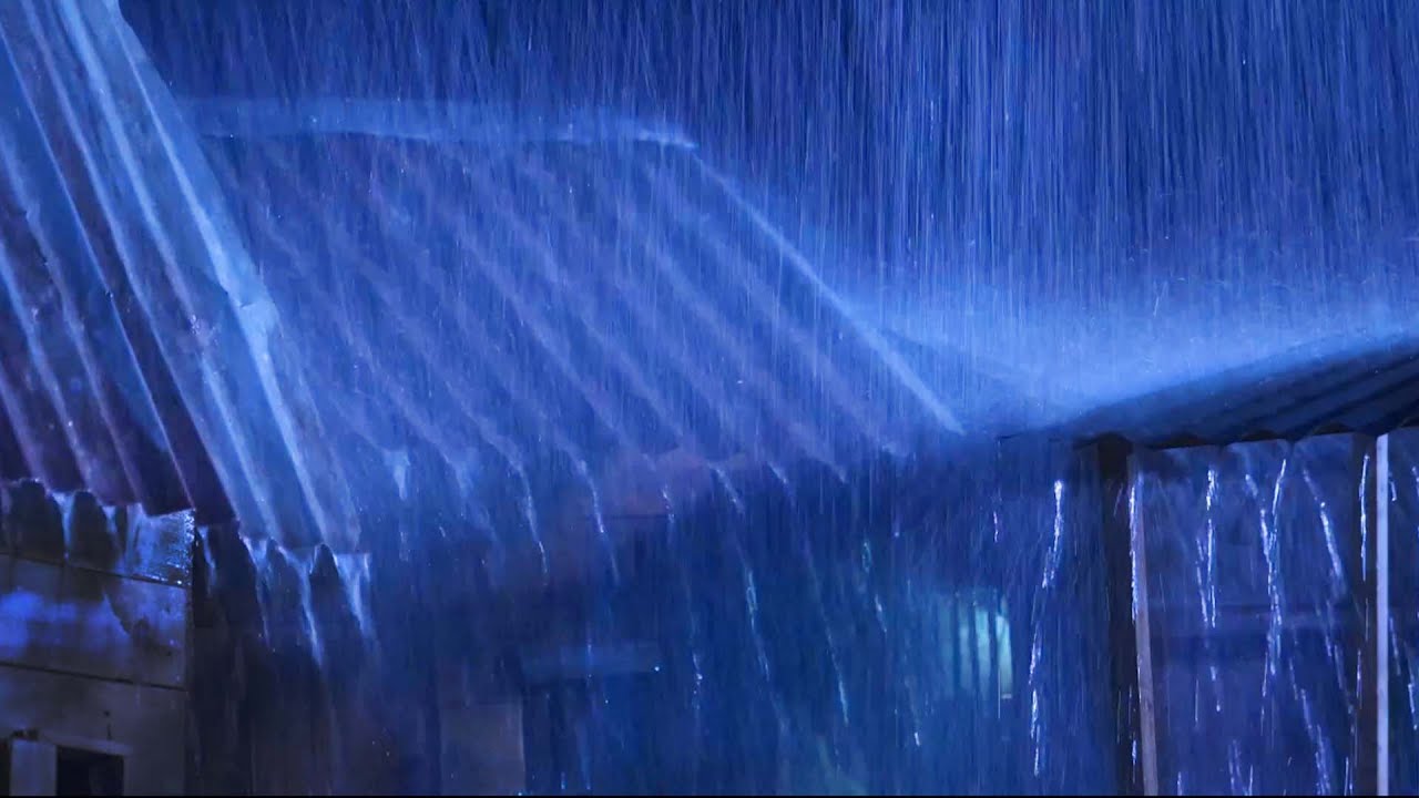 Rain Falling For Sleep | Rain Noise for Instant Sleep with Heavy ...