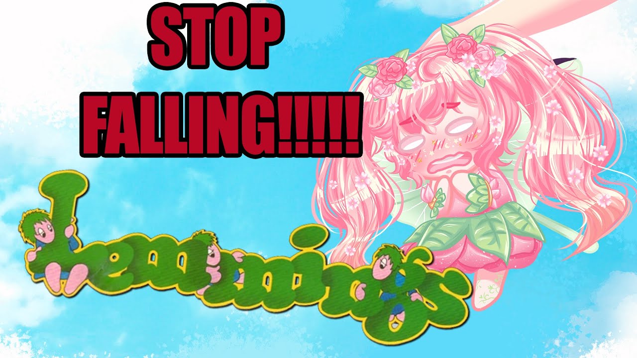 【Amiga Lemmings】CAN YOU STOP FALLING FOR ONE MINUTE? [PL/EN] polish fairy vtuber - YouTube