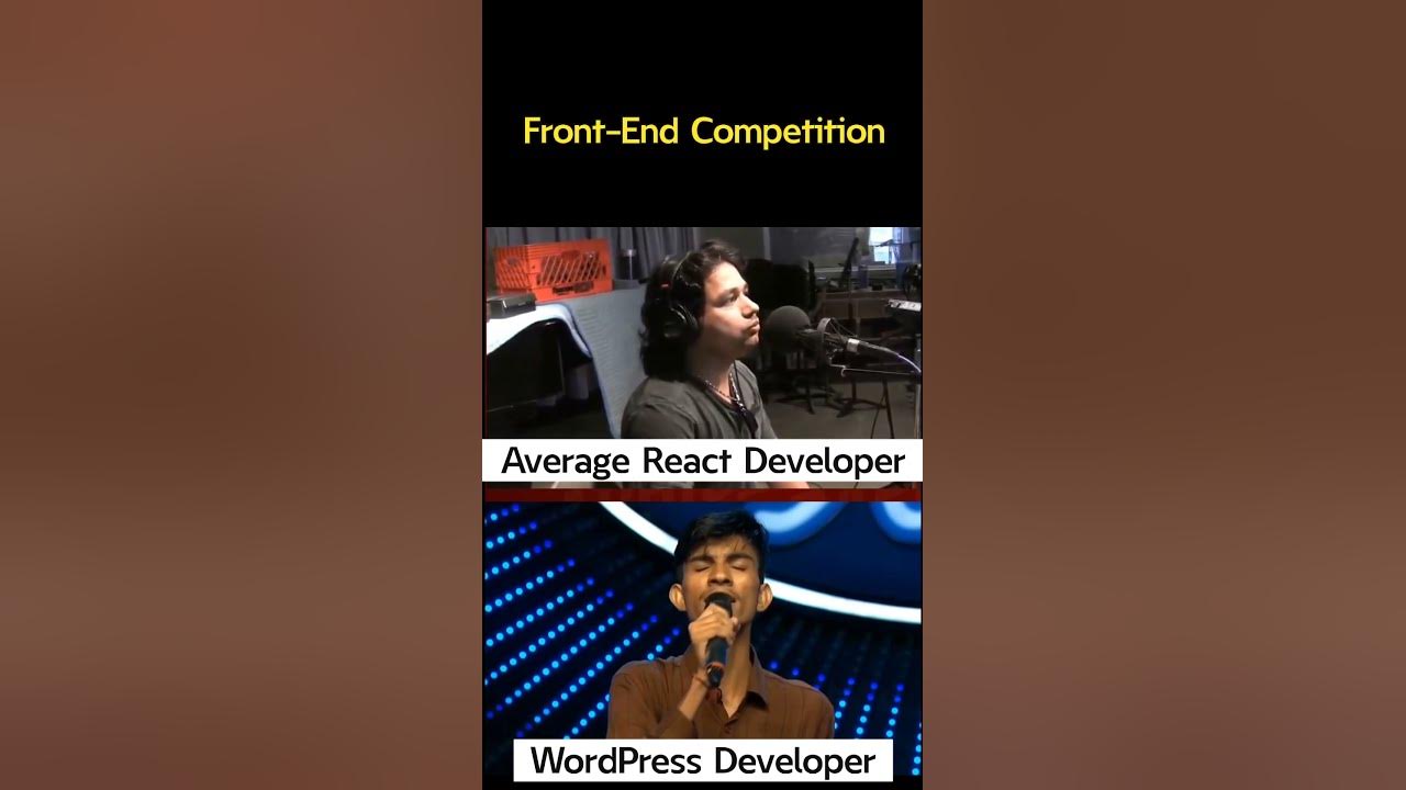 Wordpress Developers 💩 Vs React Developers 🌟 Coding Webdev Webdesign Love Webdevelopement