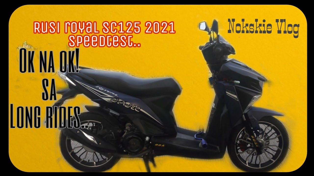 Rusi Royal 125 speedtest.ok n ok pang long ride😉😗😗 - YouTube