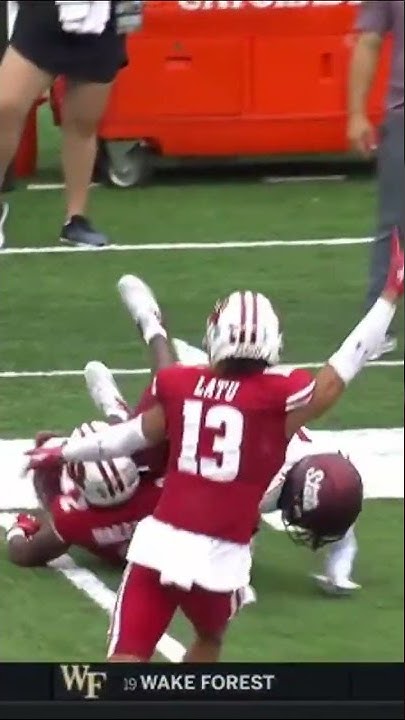 Ricardo Hallman Insane One Handed Interception Vs New Mexico State