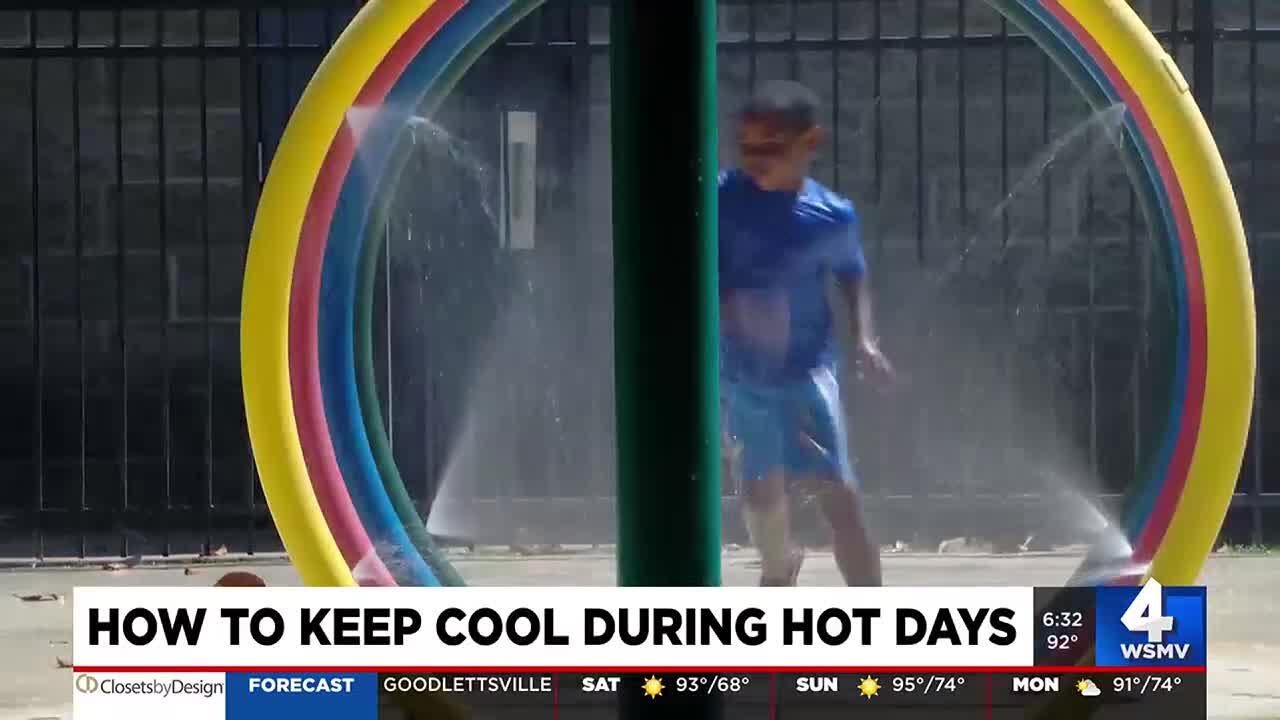 How to keep cool during hot days - YouTube