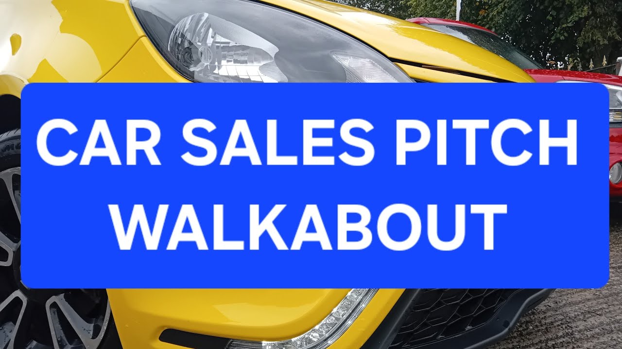 Car sales pitch walkabout at Tallbrook car sales wirral - YouTube